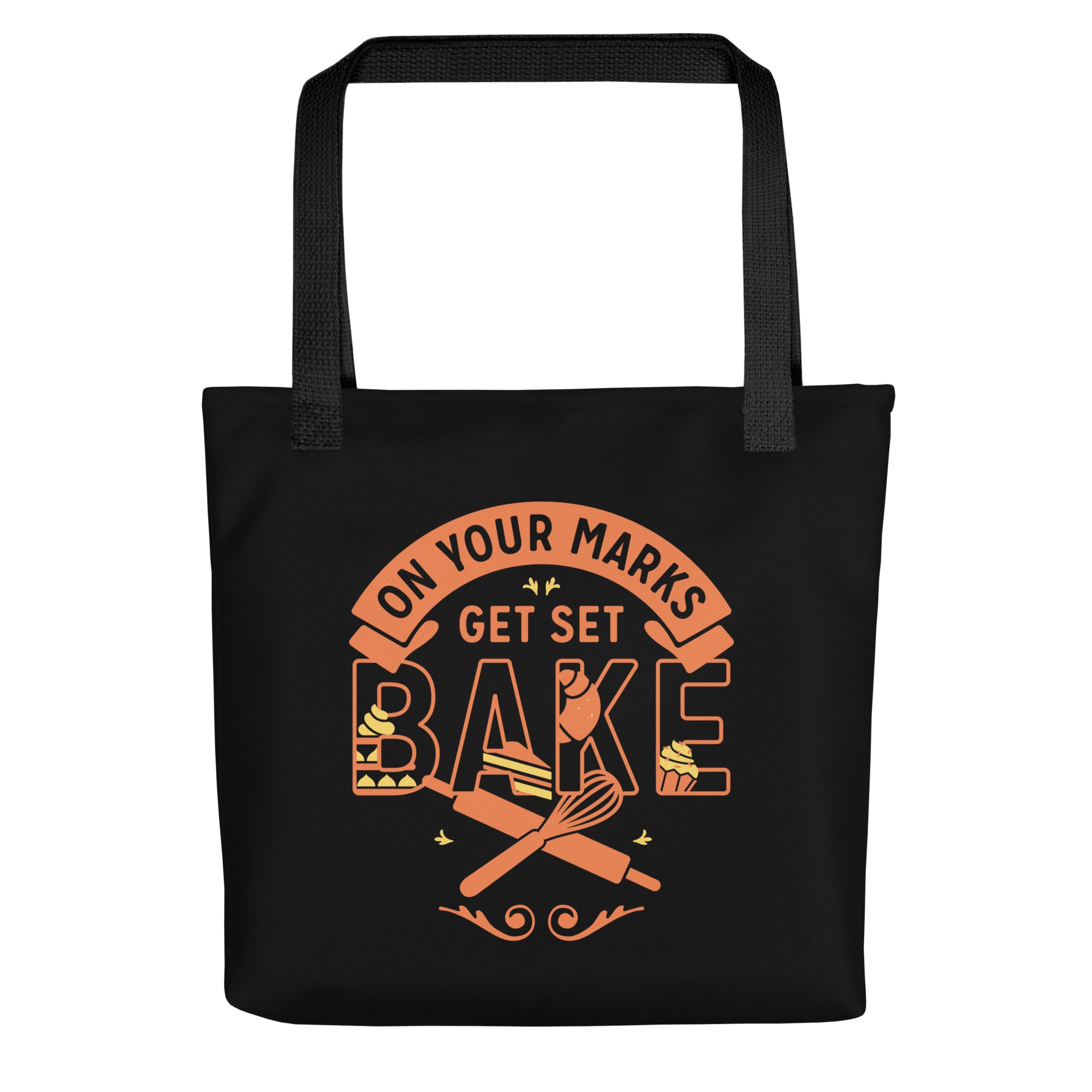 On Your Marks Get Set Bake Tote Bag – SnorgTees.com
