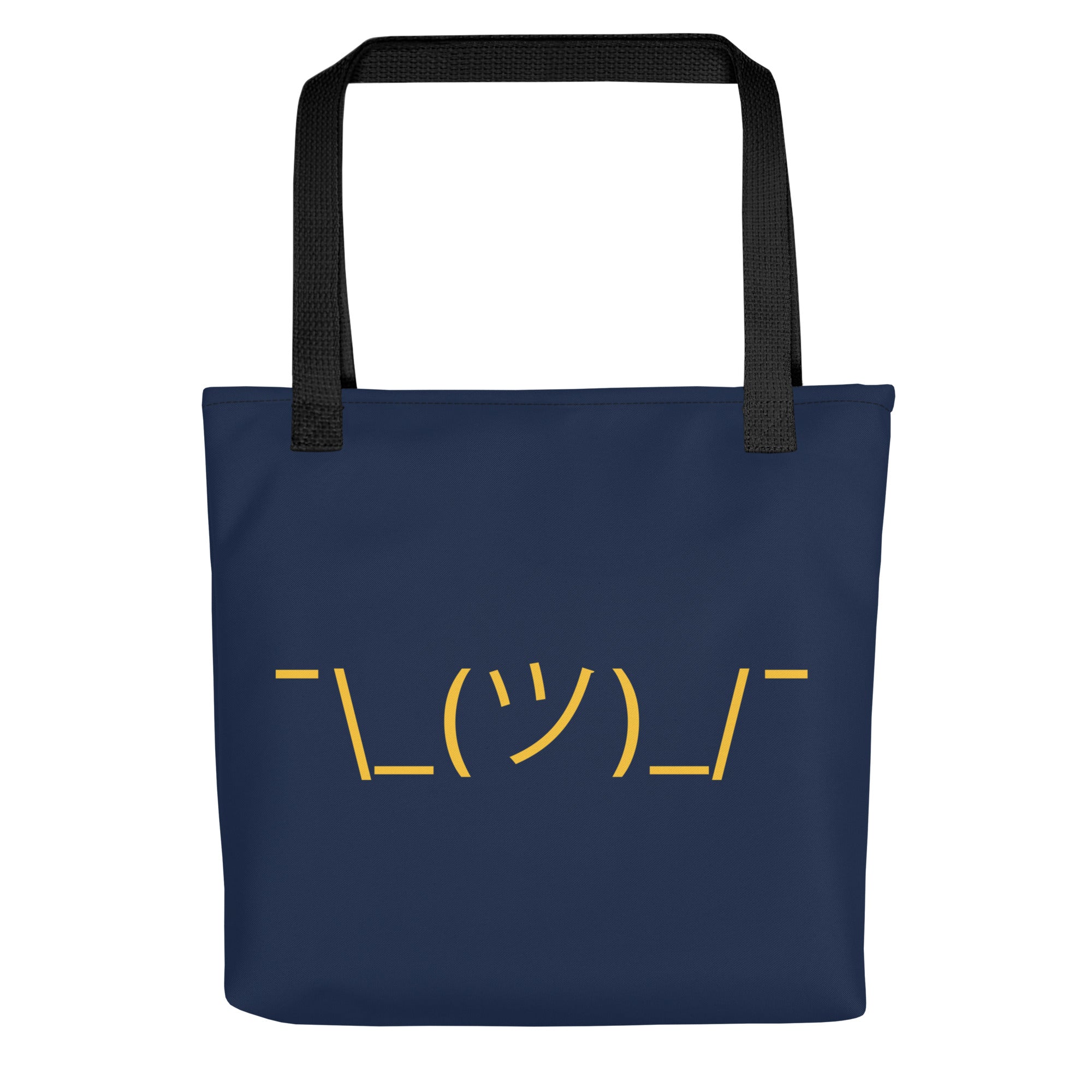 Shrug Emoji Tote Bag – SnorgTees.com