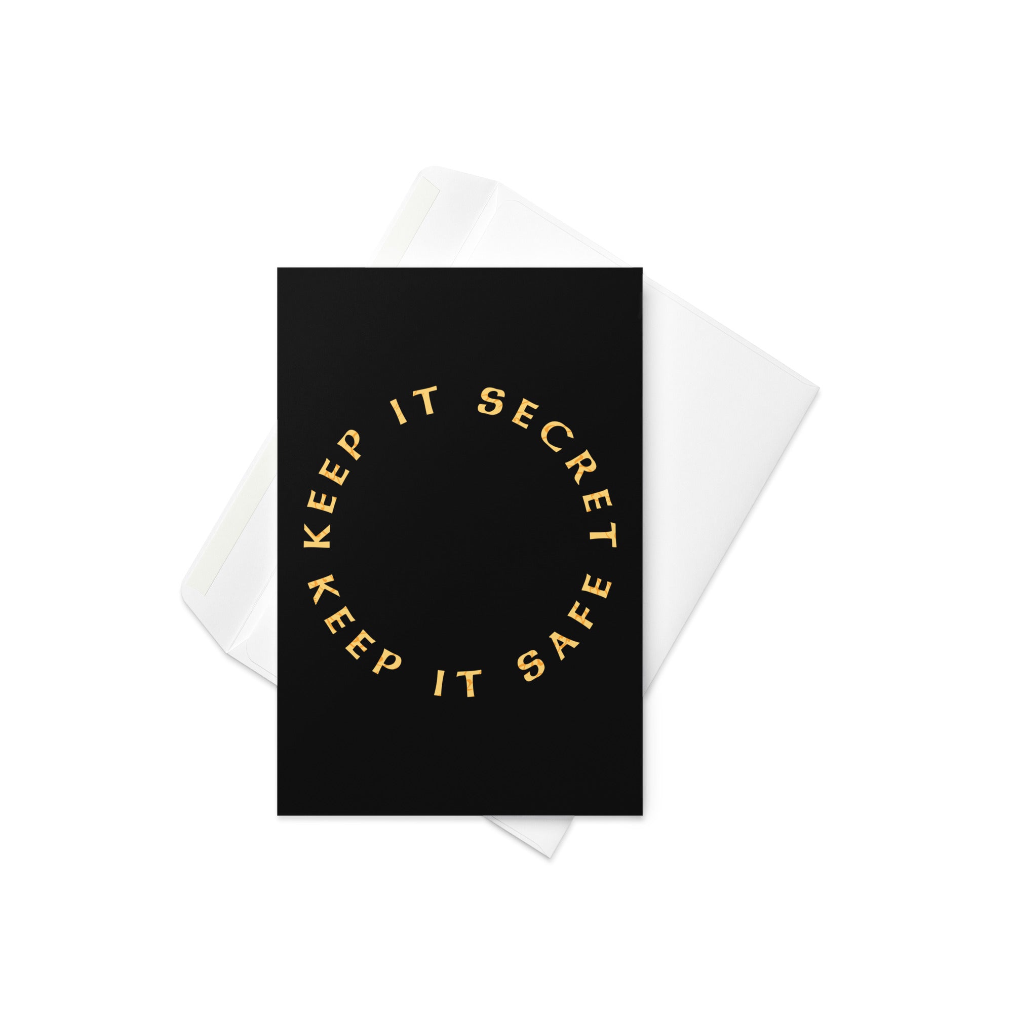 Keep It Secret Keep It Safe Greeting Card – SnorgTees.com