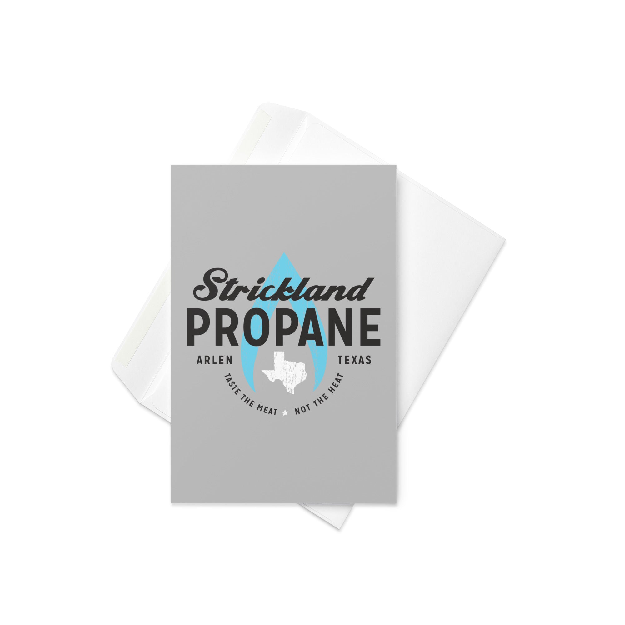 Strickland Propane Greeting Card – SnorgTees.com