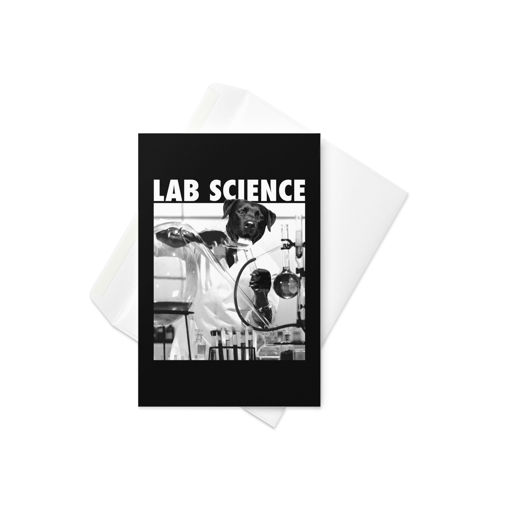 Lab Science Greeting Card – SnorgTees.com