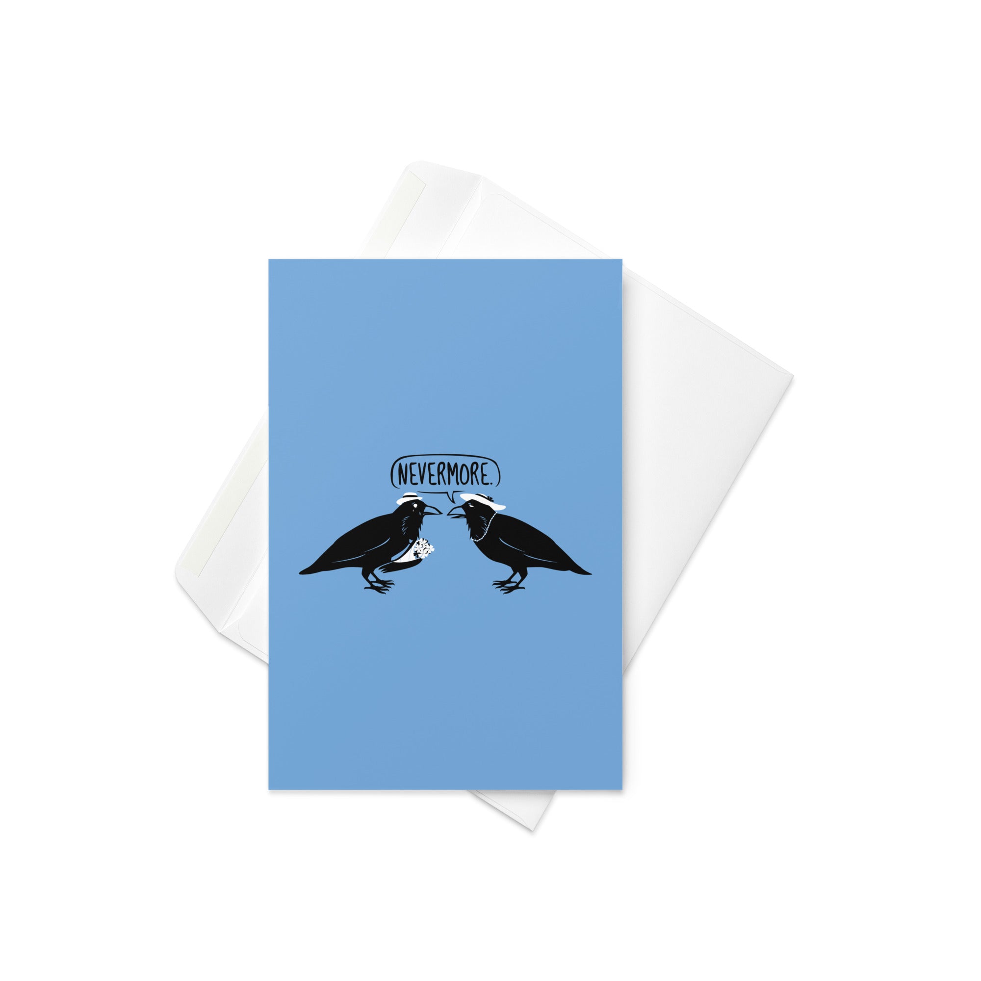 Nevermore Greeting Card – SnorgTees.com
