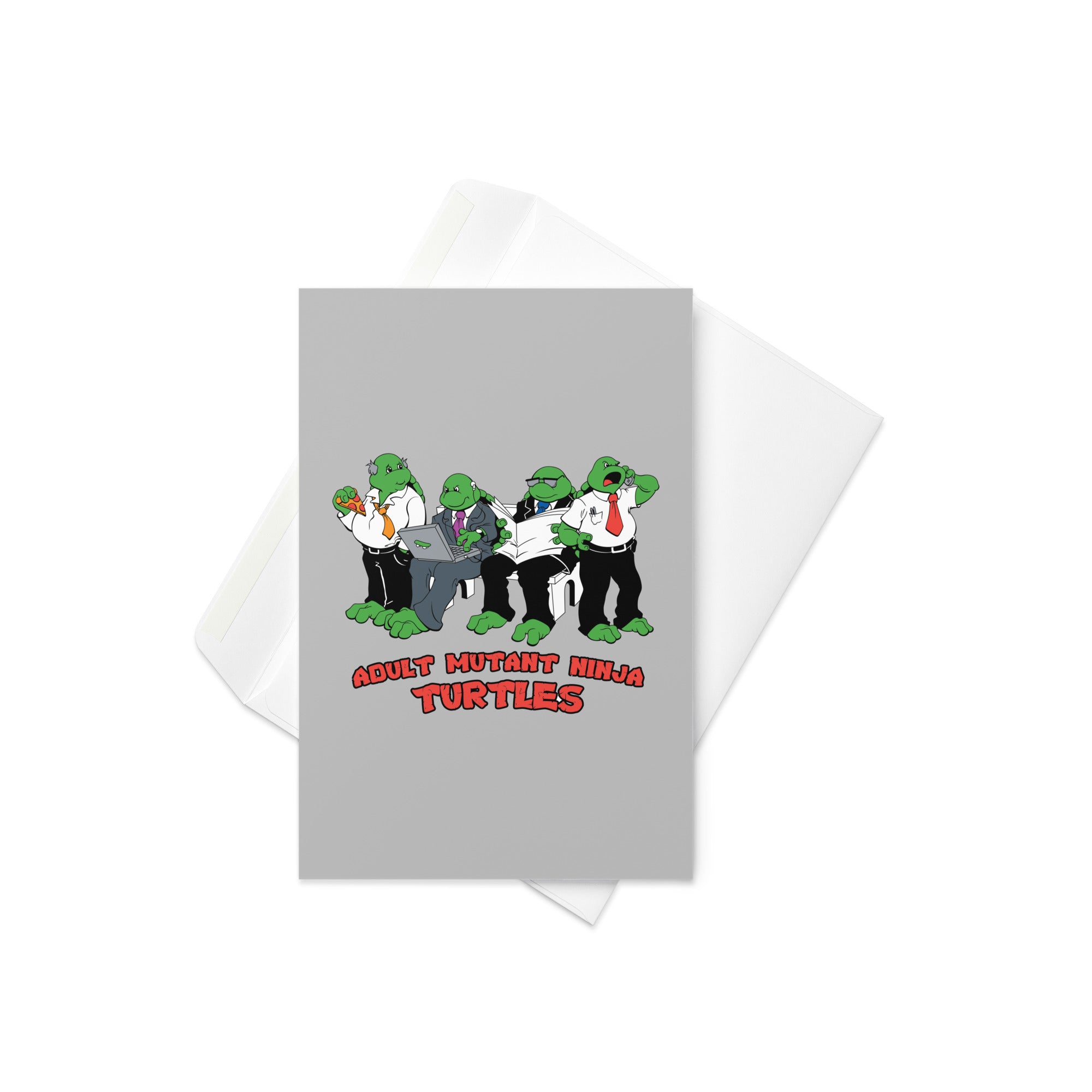 Adult Mutant Ninja Turtles Greeting Card – SnorgTees.com