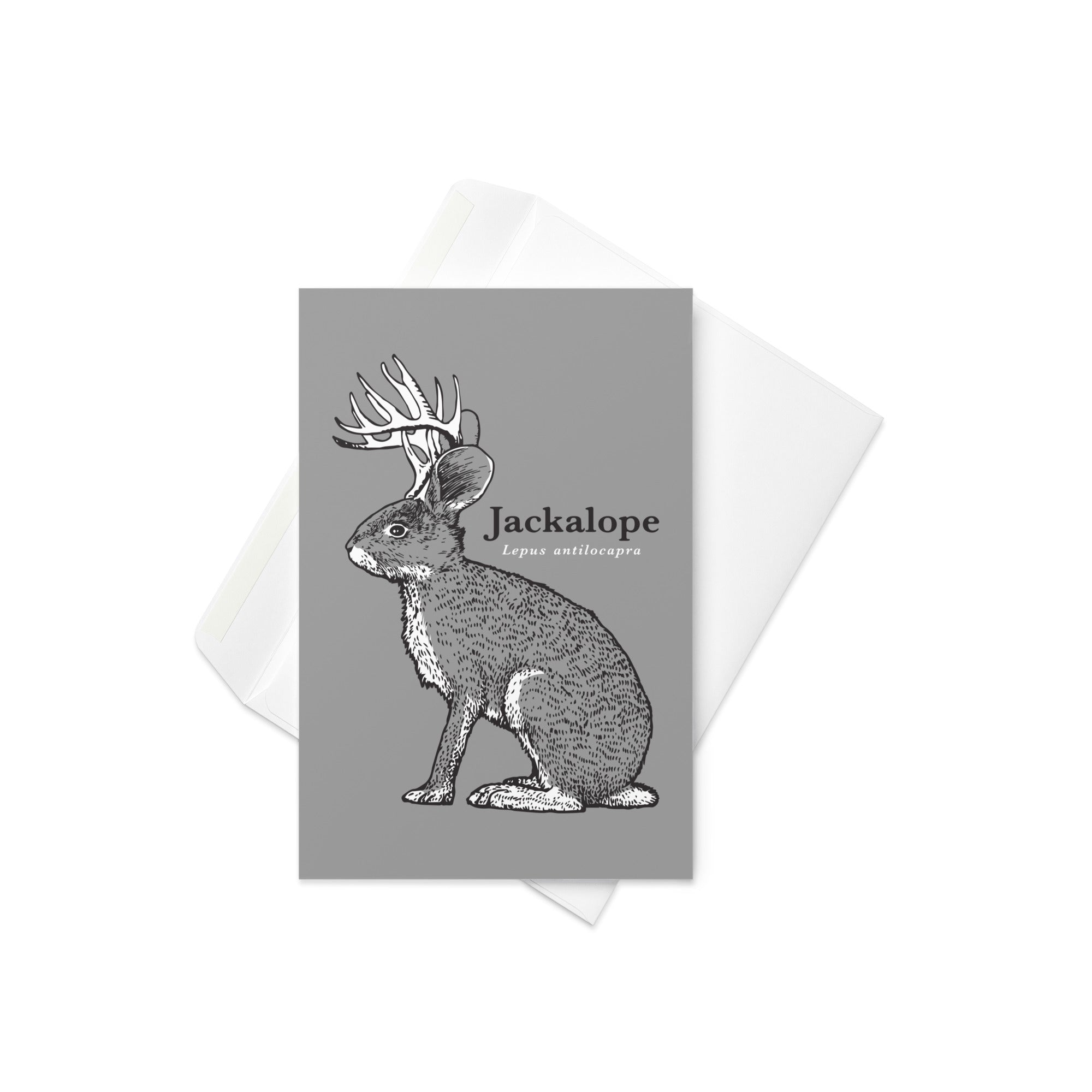 Jackalope Greeting Card – SnorgTees.com