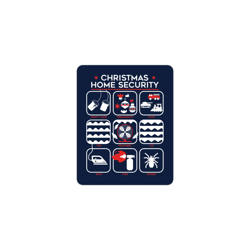 Christmas Home Security Sticker – SnorgTees.com
