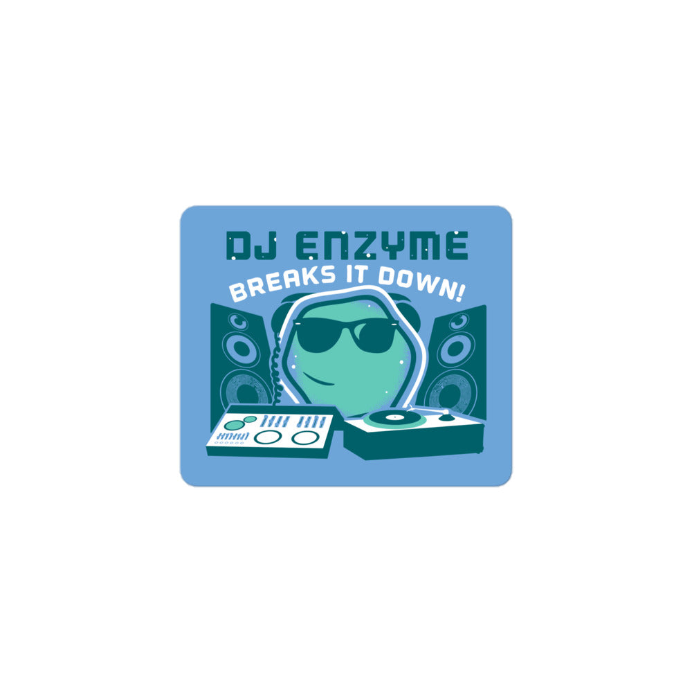 DJ Enzyme Sticker – SnorgTees.com