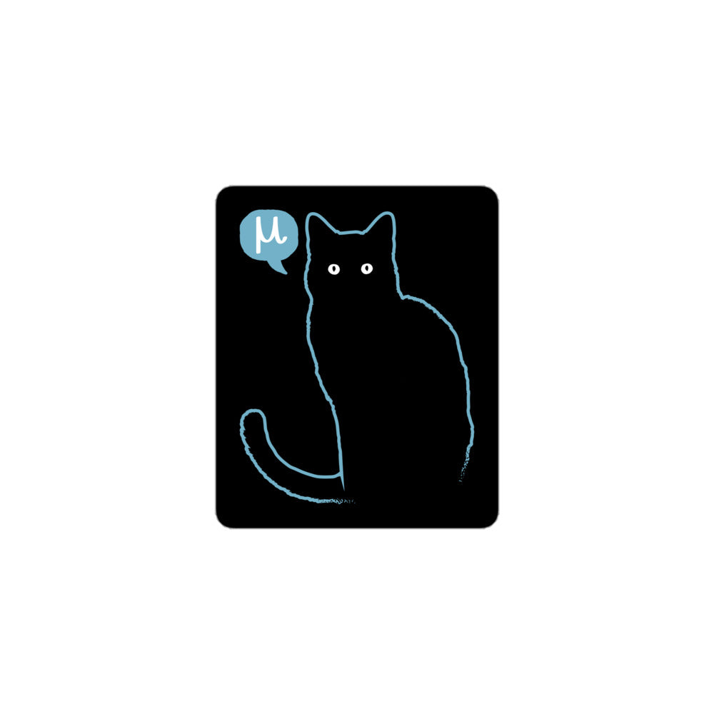 Mu Cat Sticker – SnorgTees.com