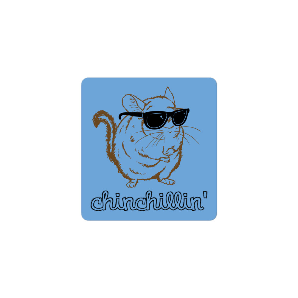 Chinchillin Sticker – SnorgTees.com