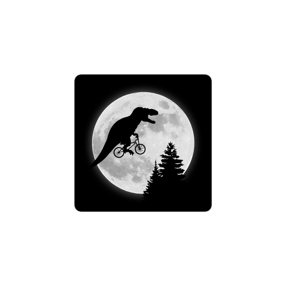 T-Rex Moon Sticker – SnorgTees.com
