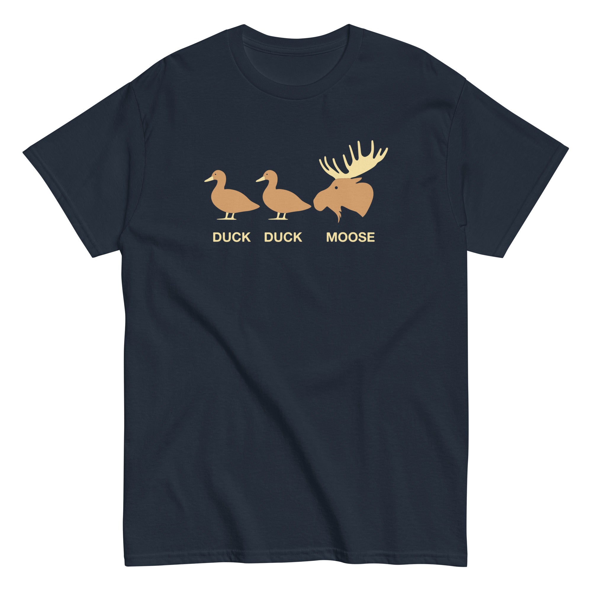 Duck Duck Moose Men s Classic Tee SnorgTees Duck Duck Moose Men s Classic Tee SnorgTees