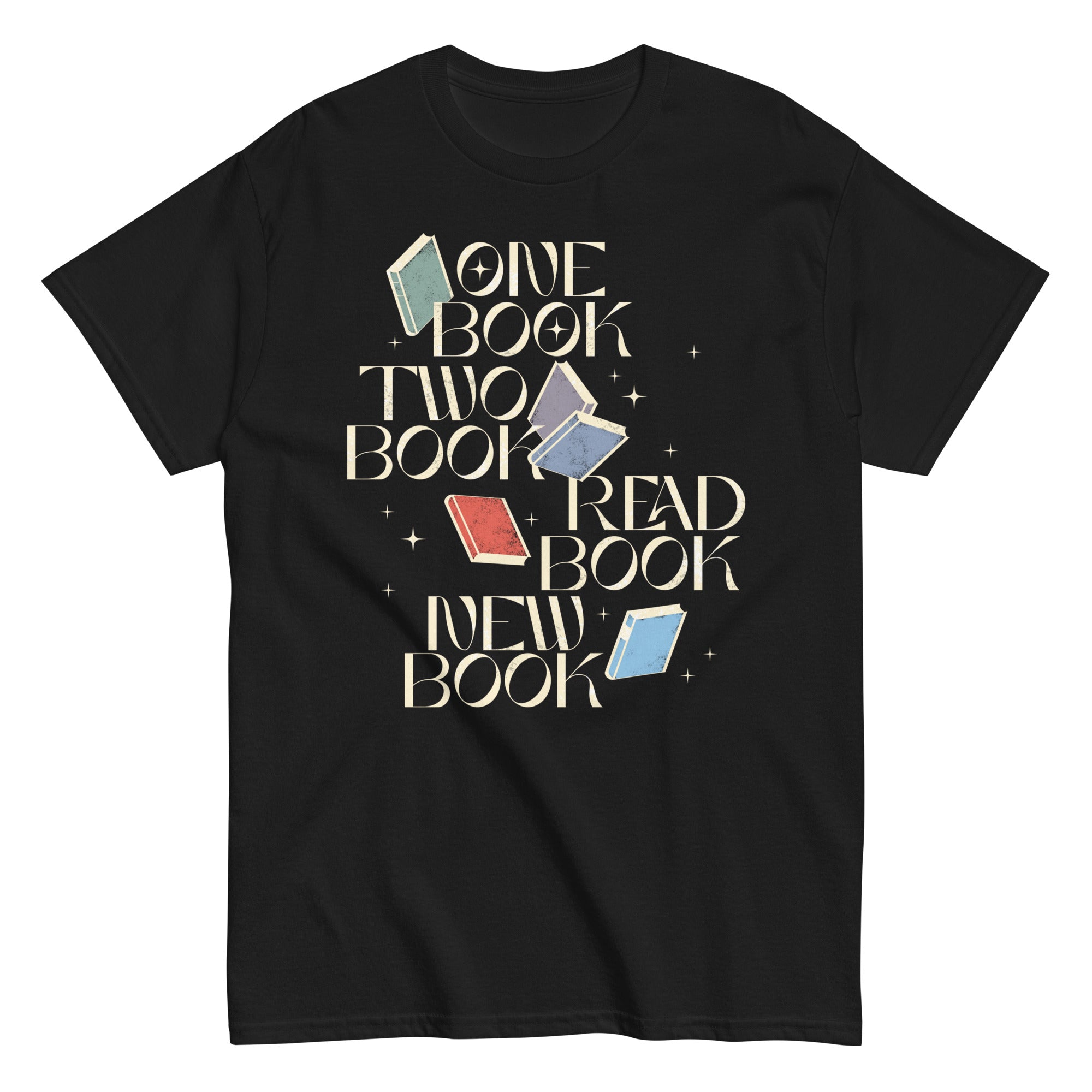 One Book Two Book Read Book New Book Men's Classic Tee – SnorgTees.com