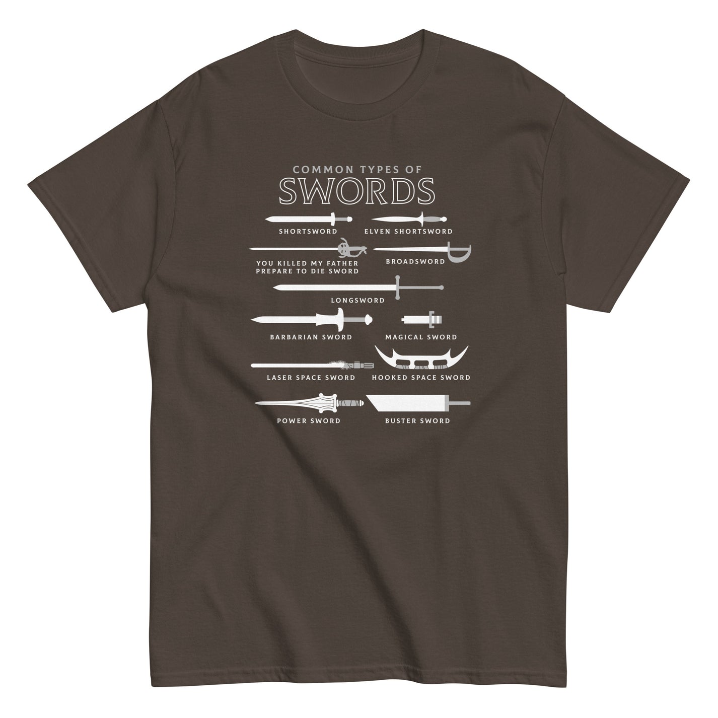 Common Types Of Swords Men's Classic Tee – SnorgTees.com