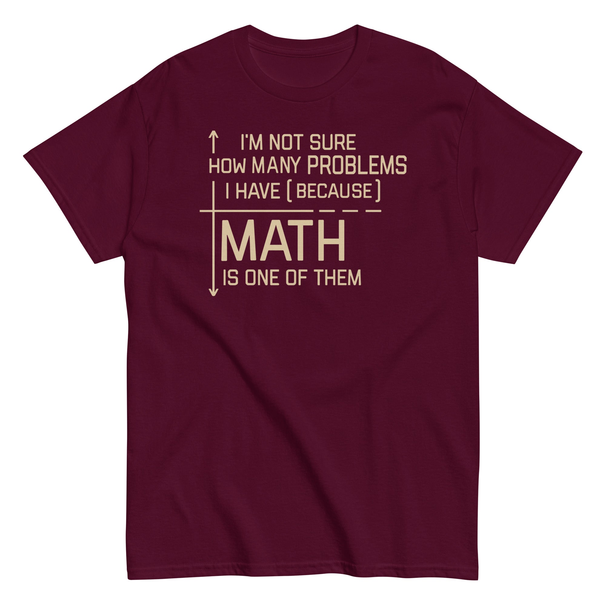I'm Not Sure How Many Problems I Have Men's Classic Tee – SnorgTees.com