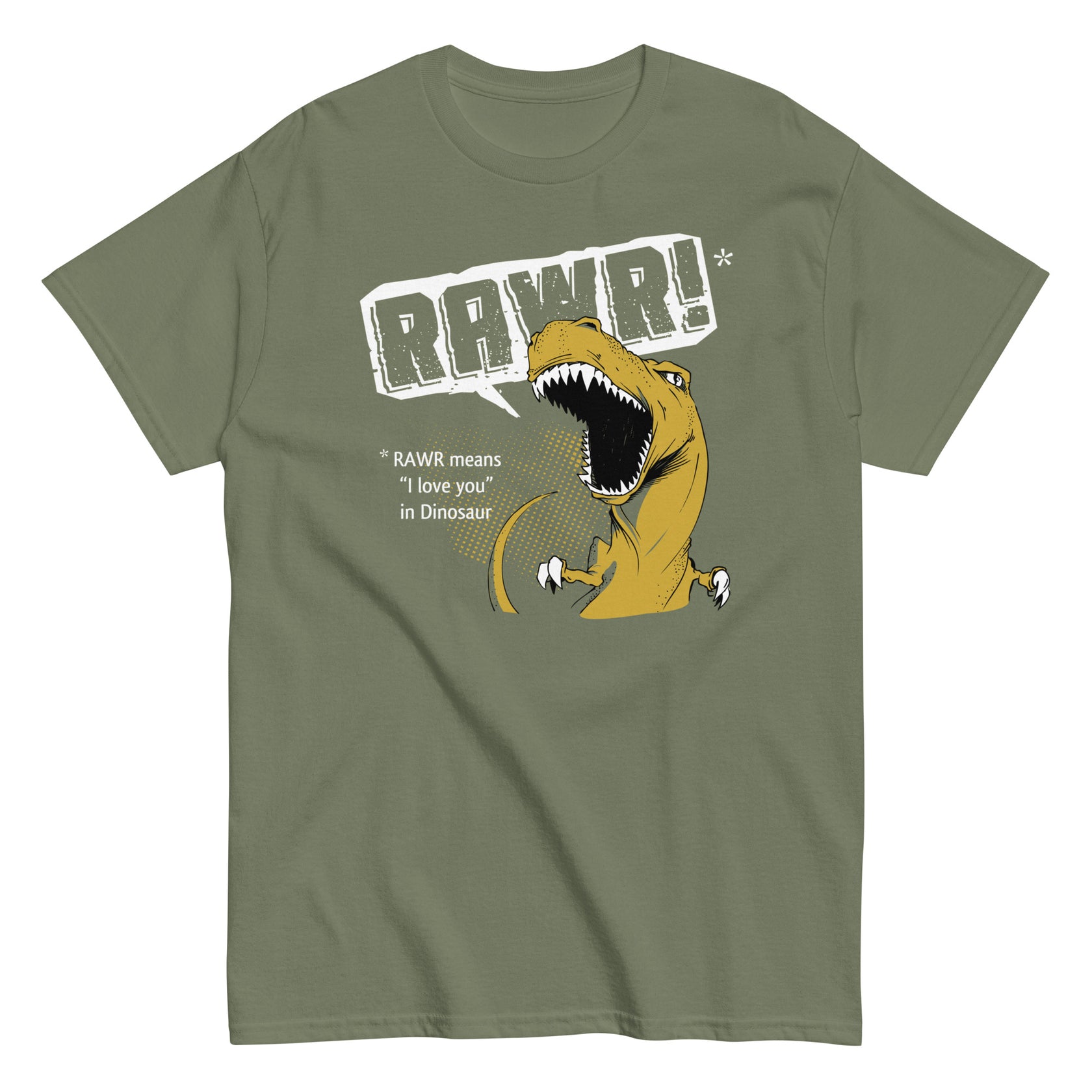 Rawr Means I Love You Men's Classic Tee – SnorgTees.com