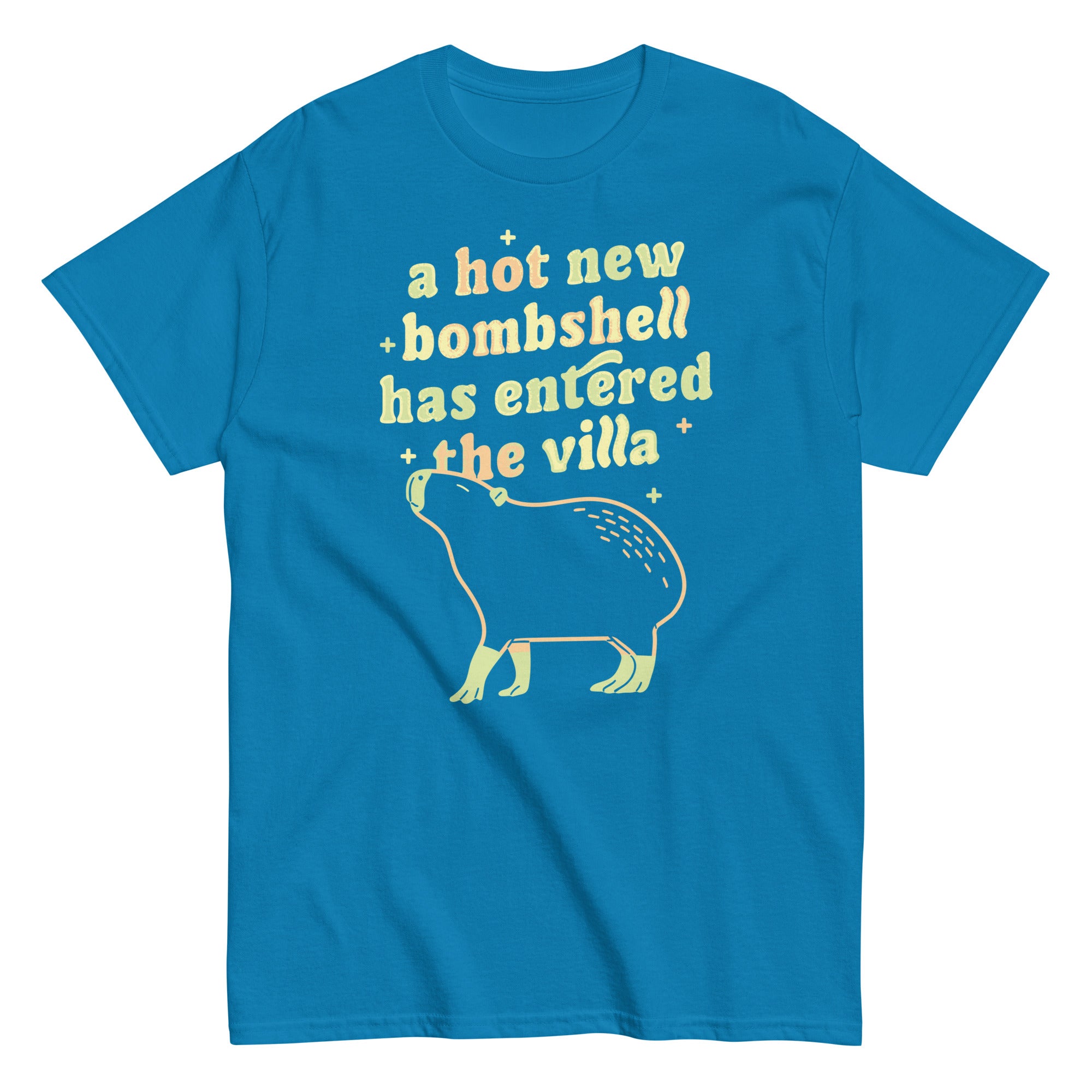 A Hot New Bombshell Has Entered The Villa Men's Classic Tee – SnorgTees.com