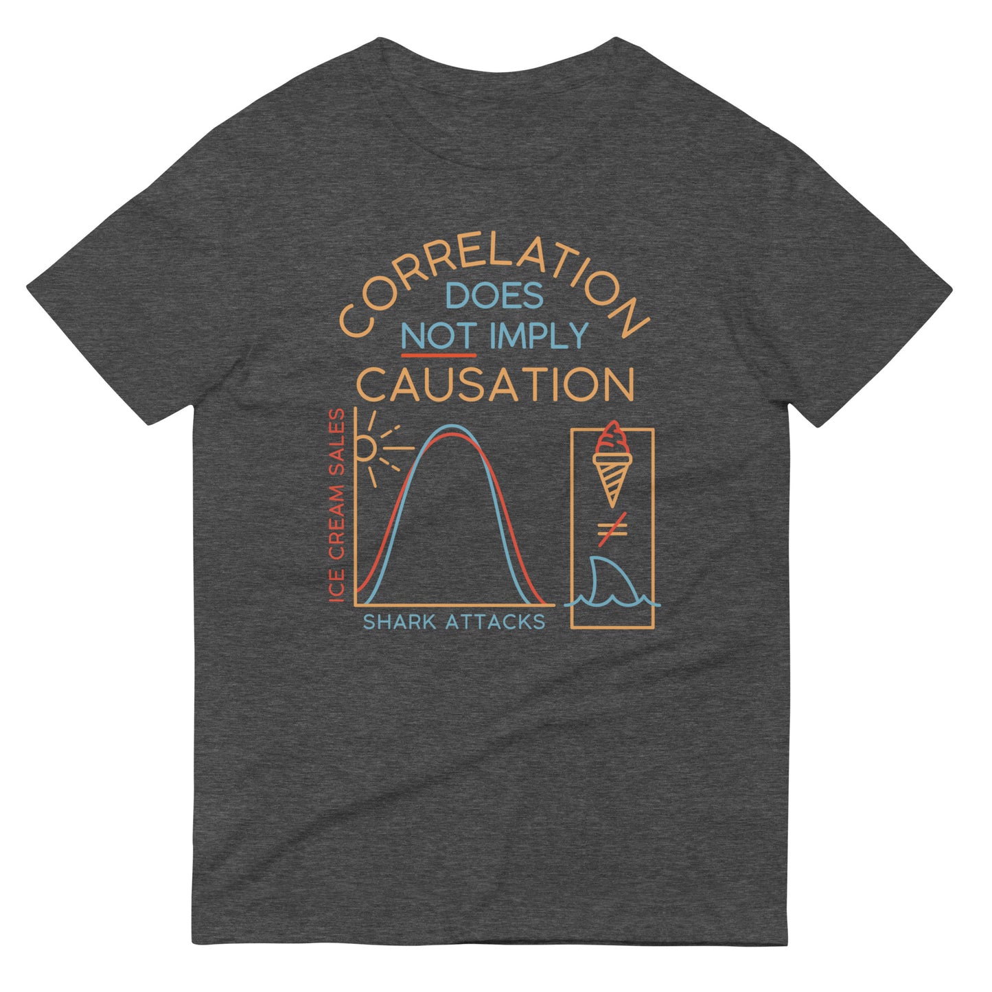 Correlation Does Not Imply Causation Men's Signature Tee – SnorgTees.com