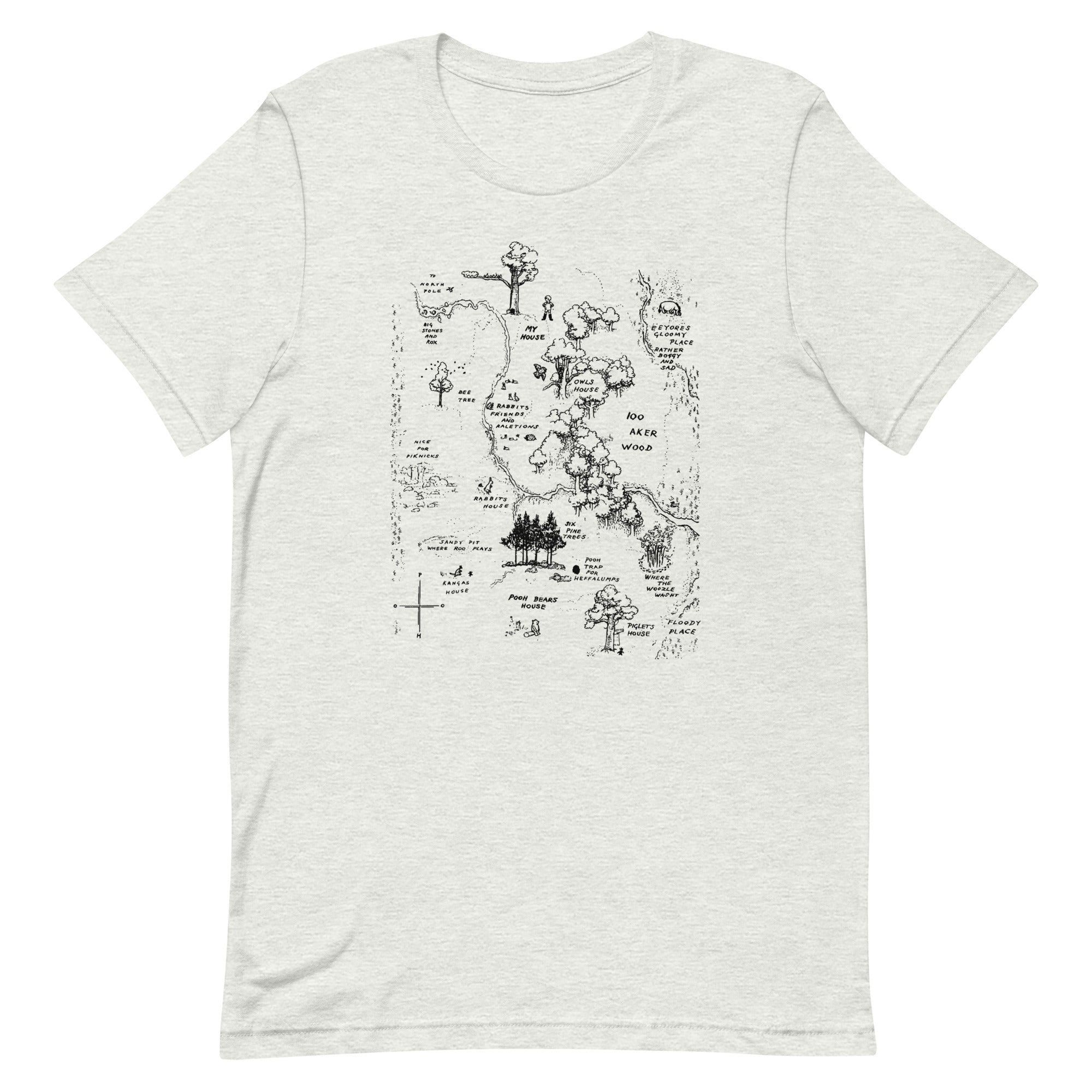 100 Acre Map Men's Signature Tee – SnorgTees.com
