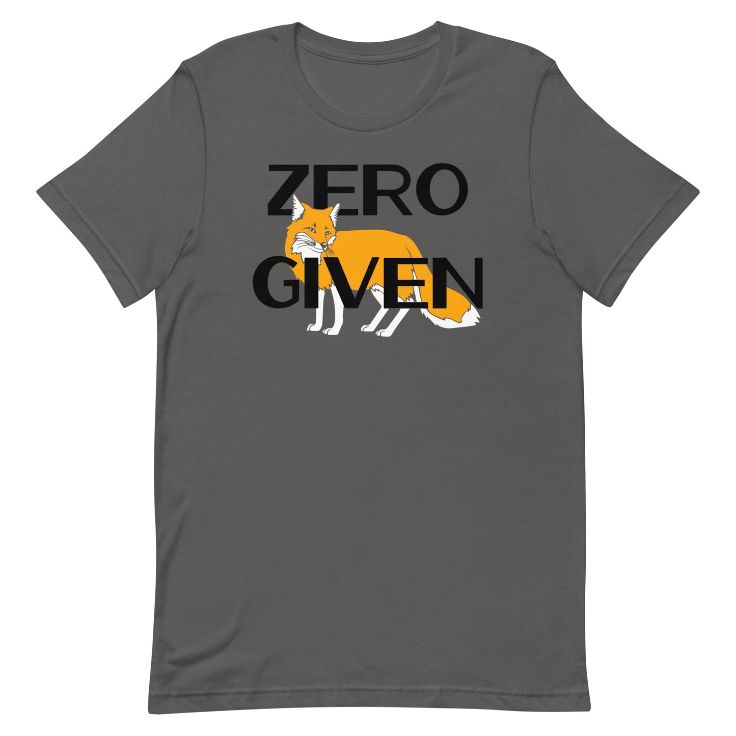 Zero Fox Given Men's Signature Tee – SnorgTees.com