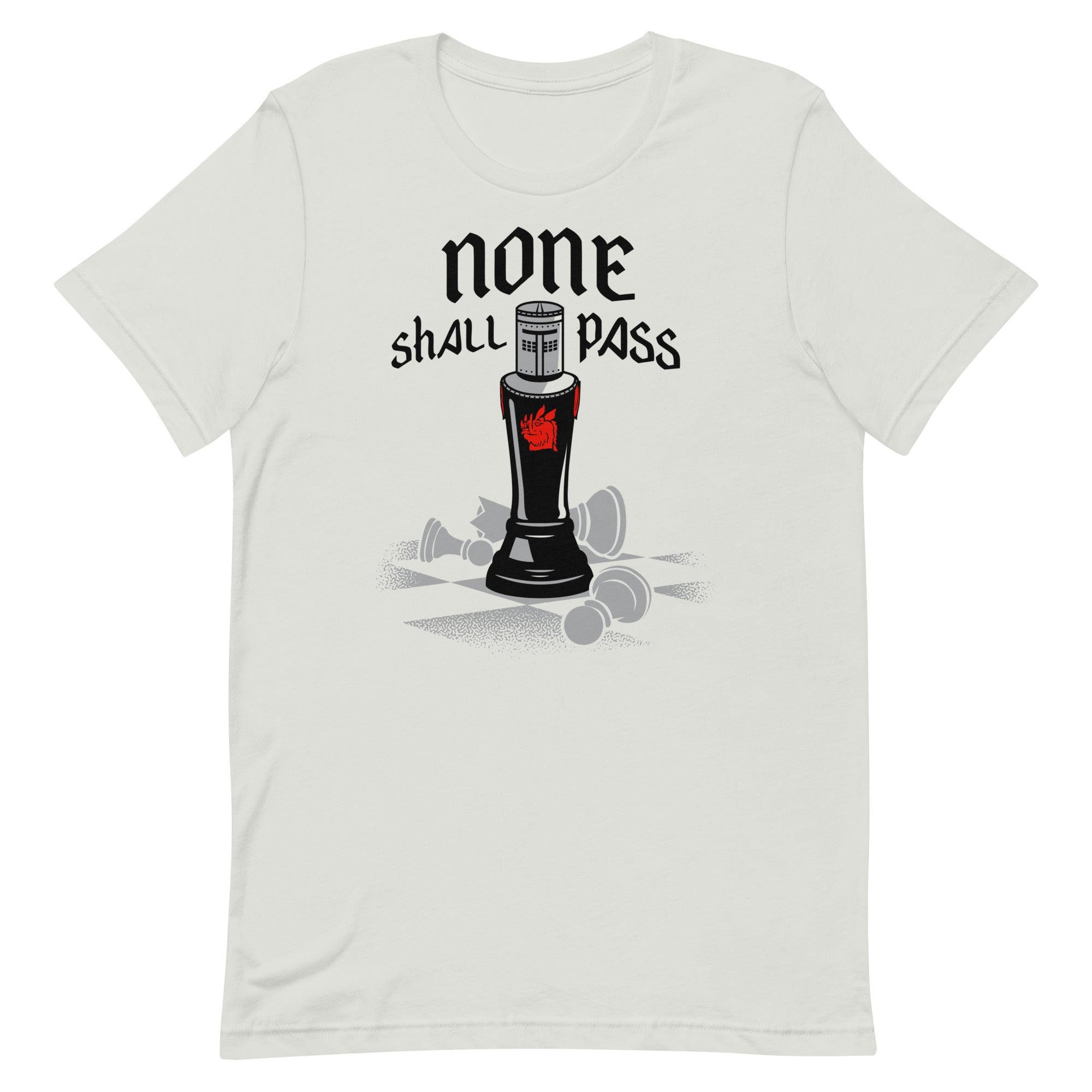 None Shall Pass Black Knight Men's Signature Tee – SnorgTees.com