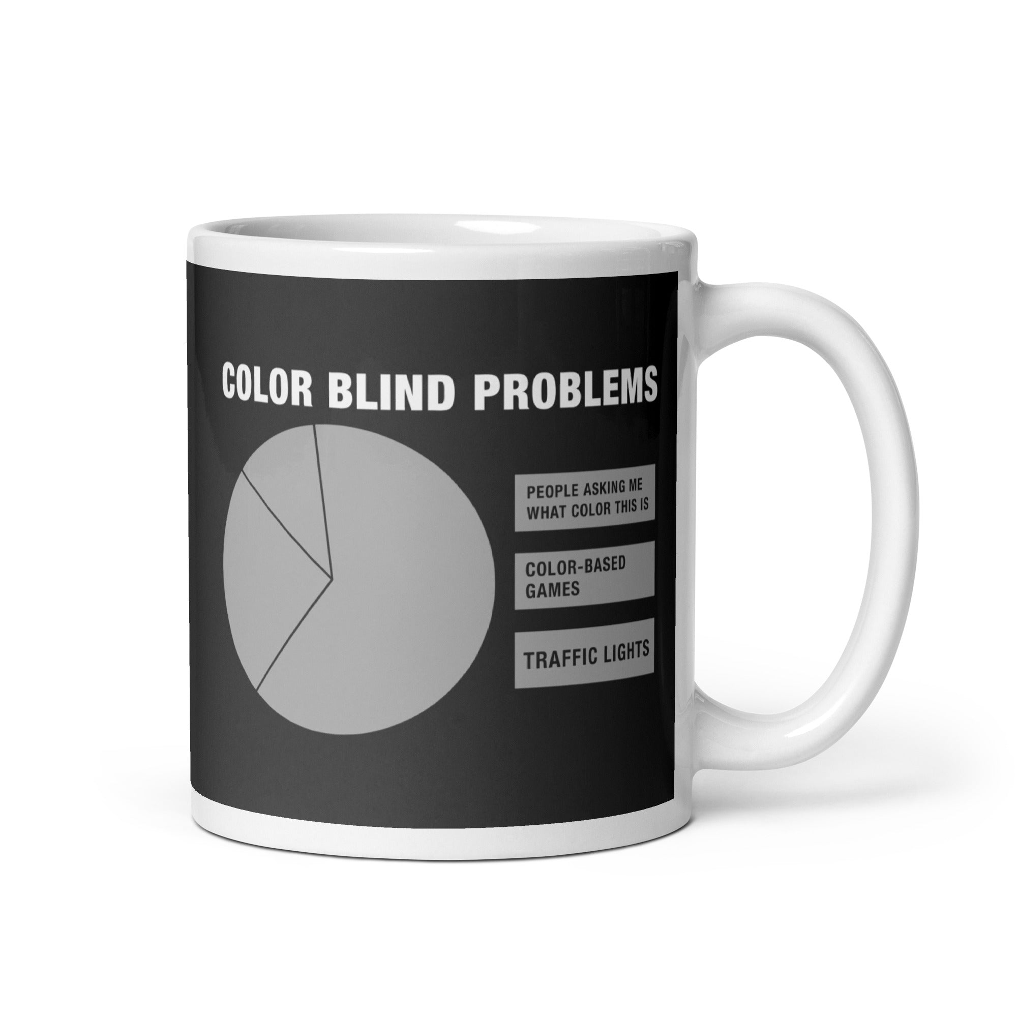 Color Blind Problems Mug – SnorgTees.com