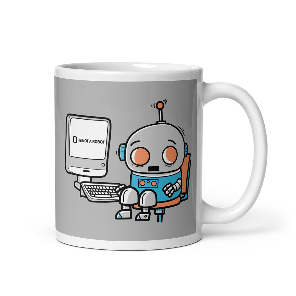 Robot Captcha Mug – SnorgTees.com