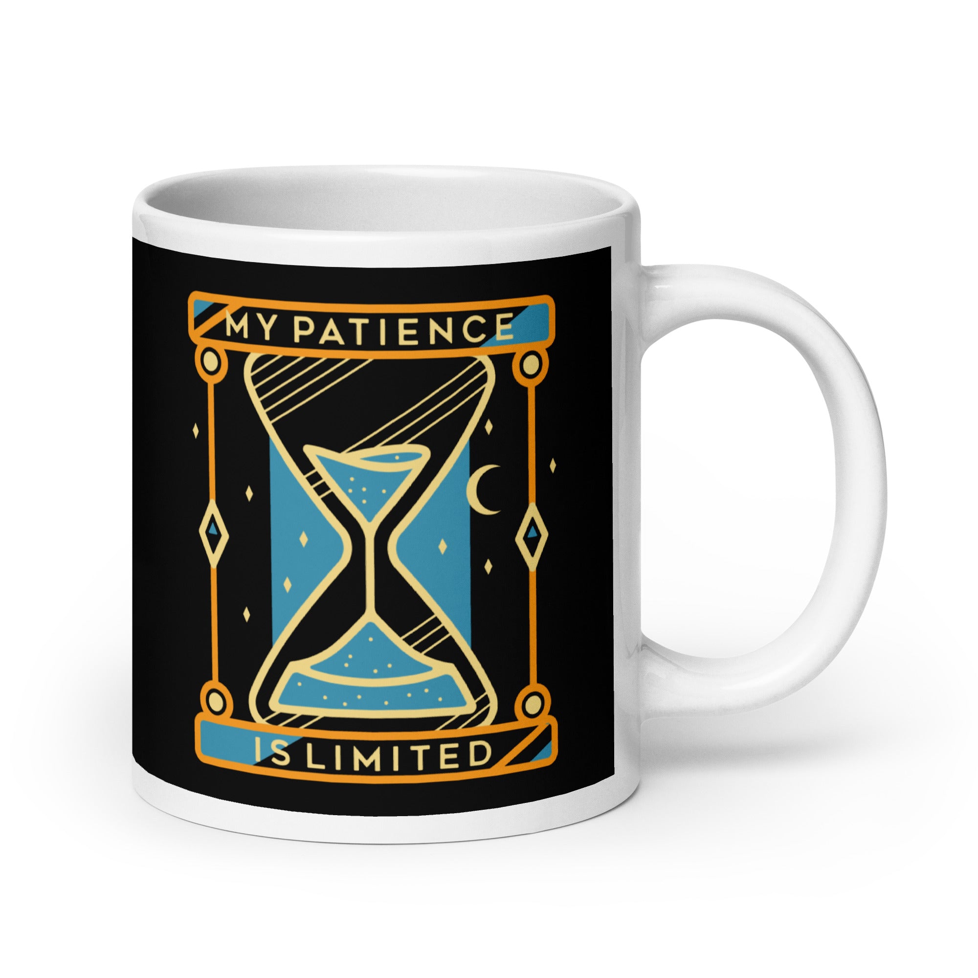 My Patience Is Limited Mug – SnorgTees.com