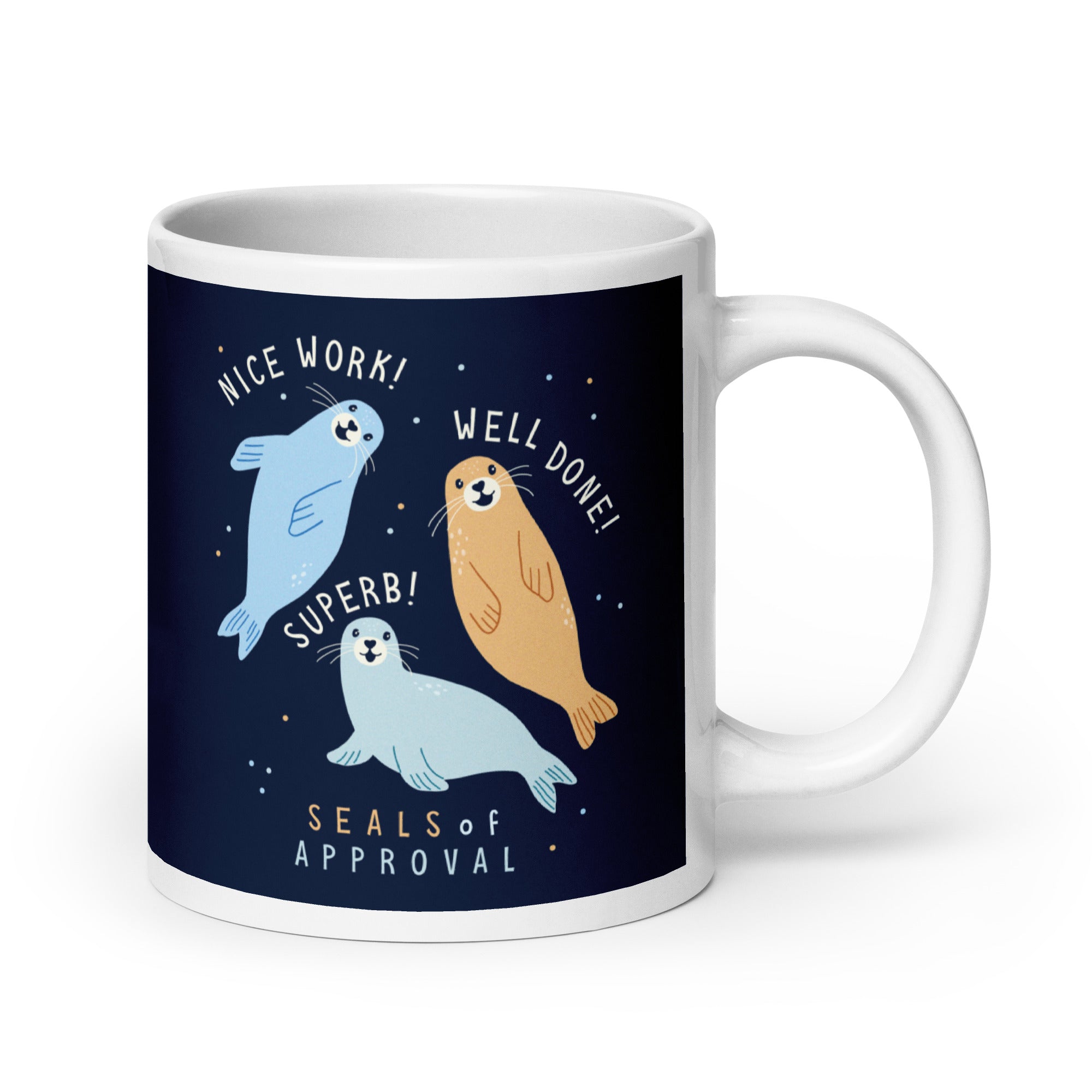 Seals Of Approval Mug – SnorgTees.com