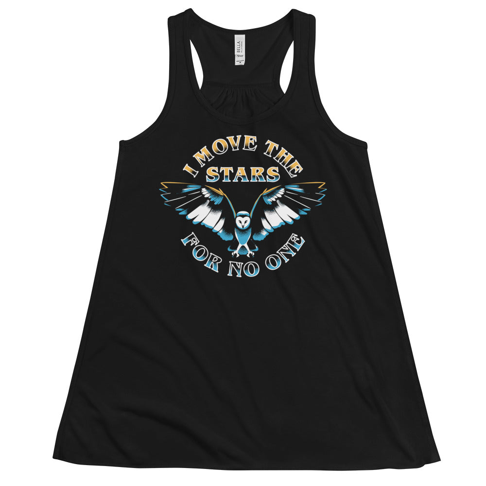 I Move The Stars For No One Women's Gathered Back Tank – SnorgTees.com