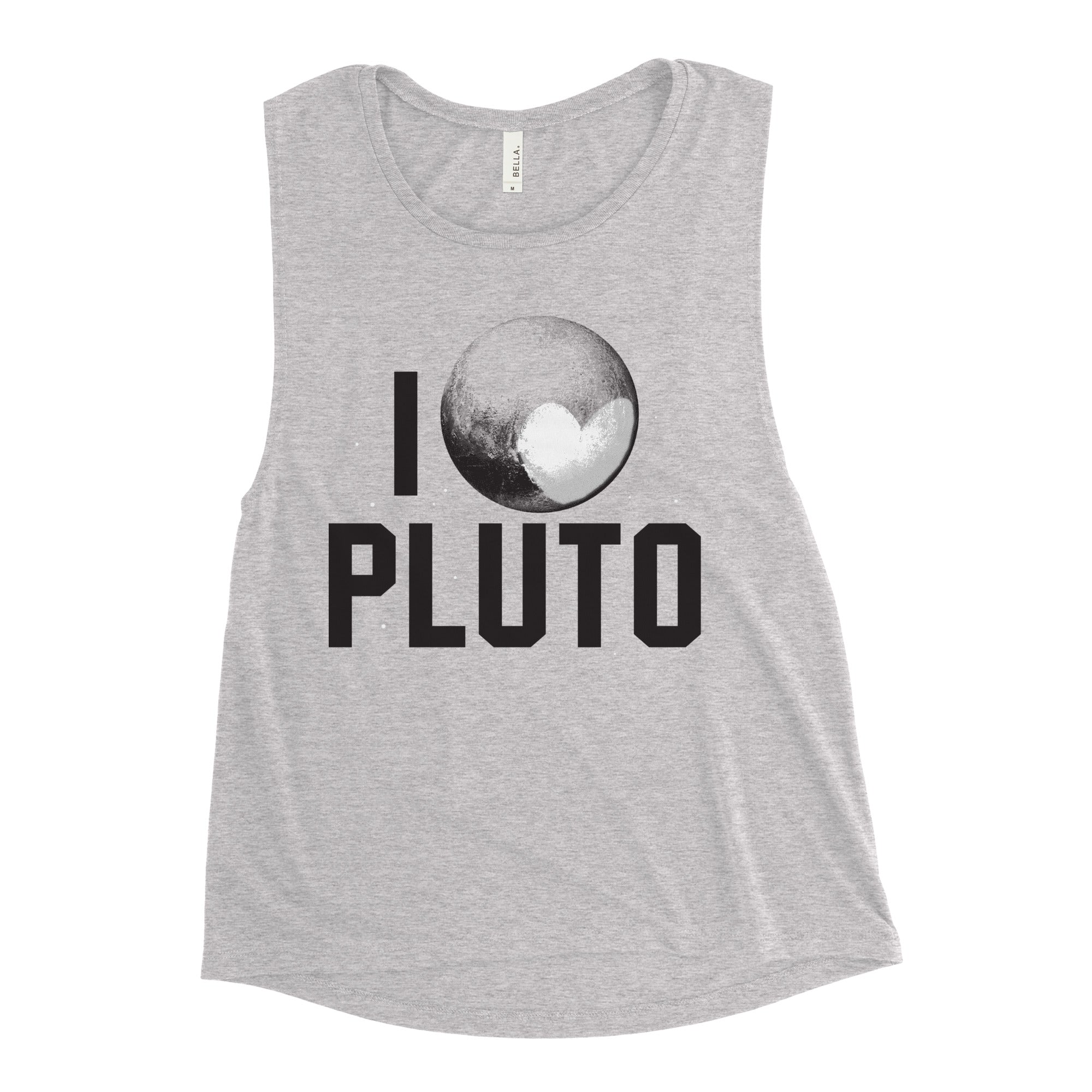 I Heart Pluto Women's Muscle Tank – SnorgTees.com