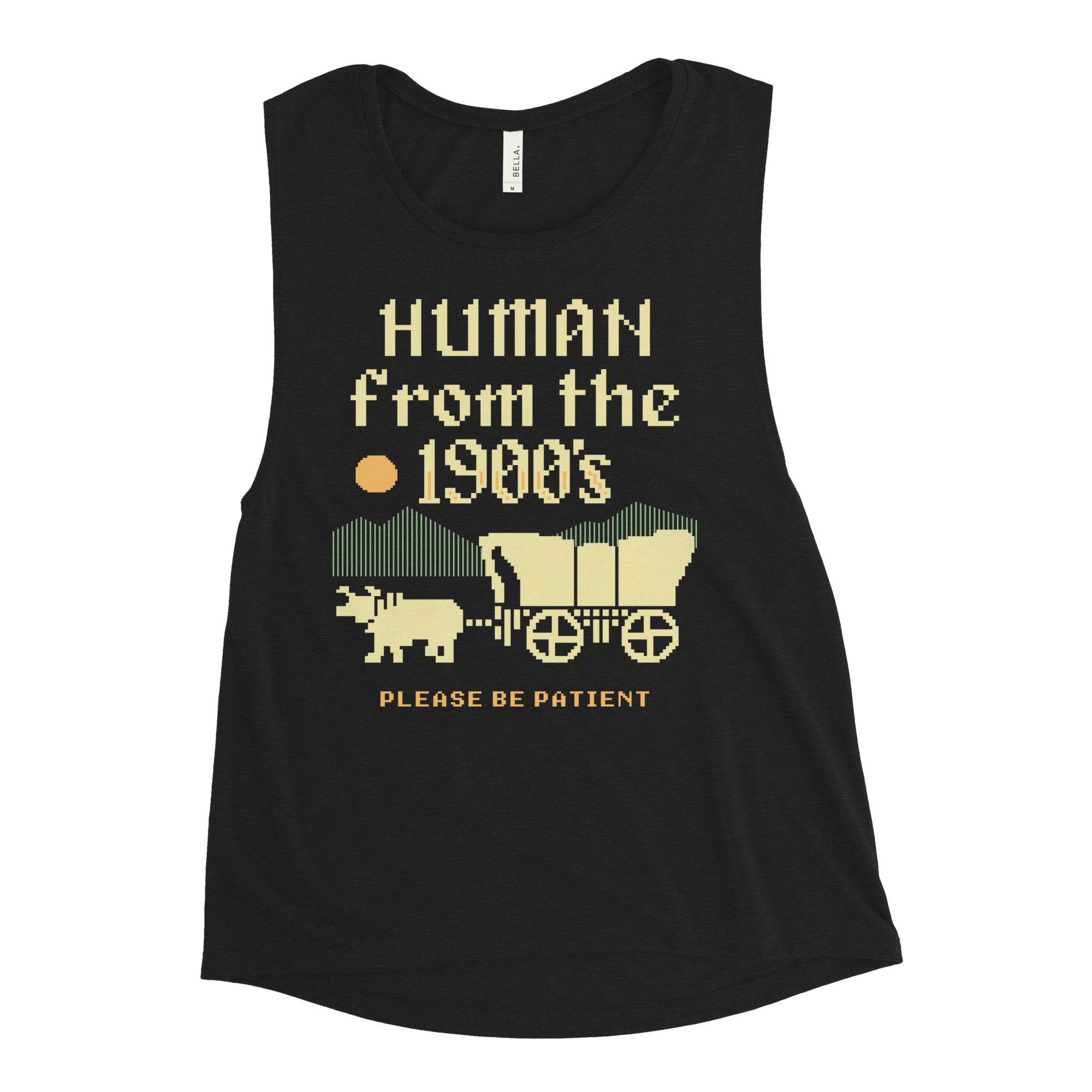 Human From The 1900's Limited Edition Drop Women's Muscle Tank ...