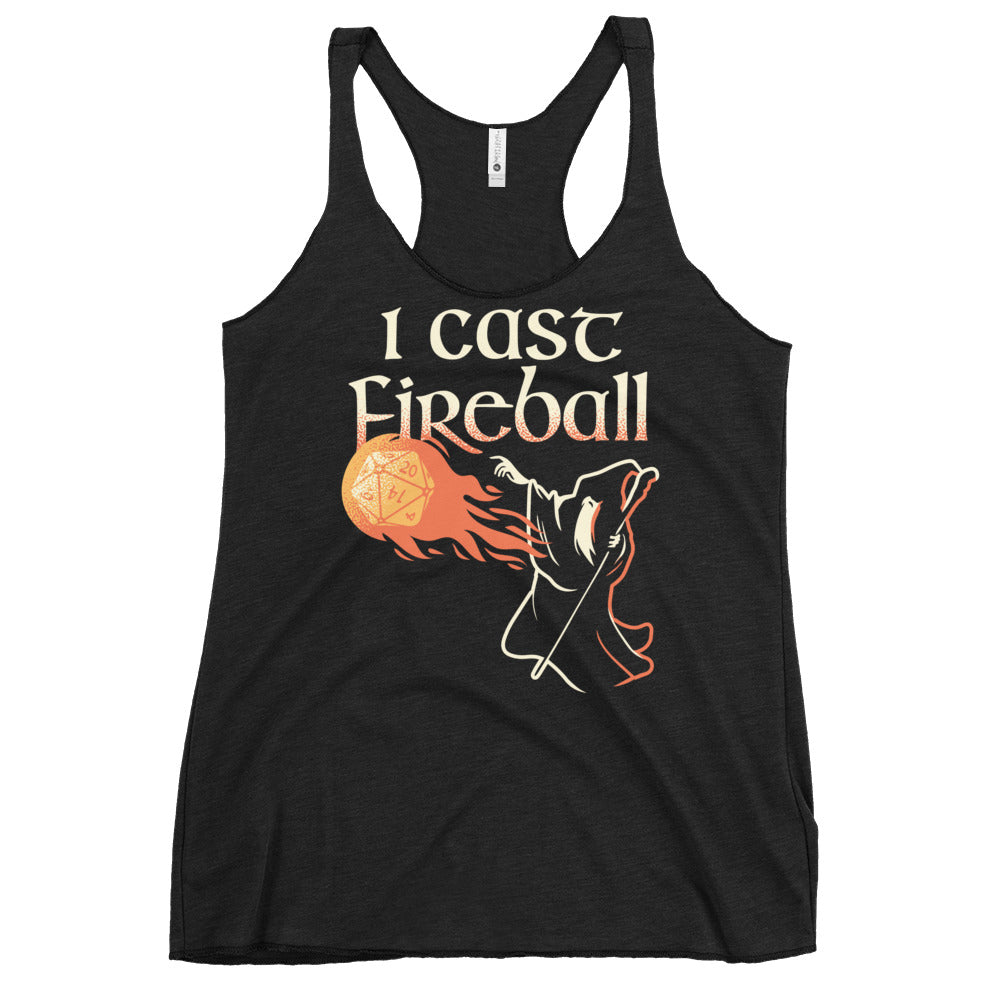 I Cast Fireball Women's Racerback Tank – SnorgTees.com