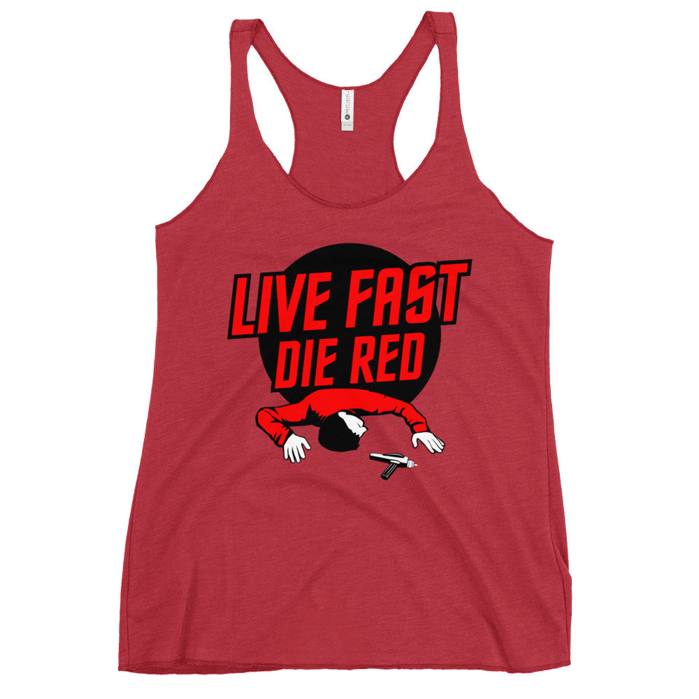Live Fast Die Red Women's Racerback Tank – SnorgTees.com
