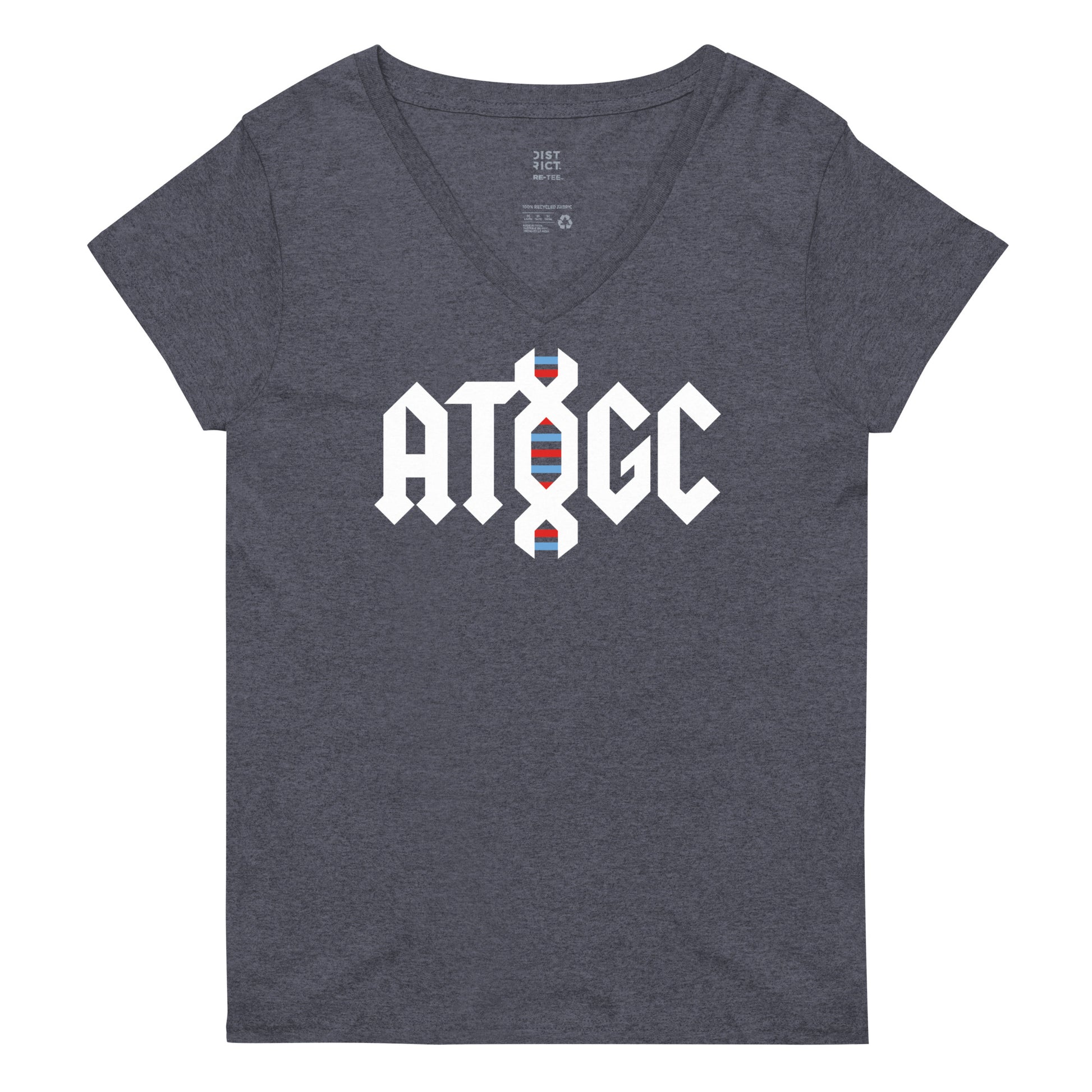 ATGC DNA Women's V-Neck Tee – SnorgTees.com