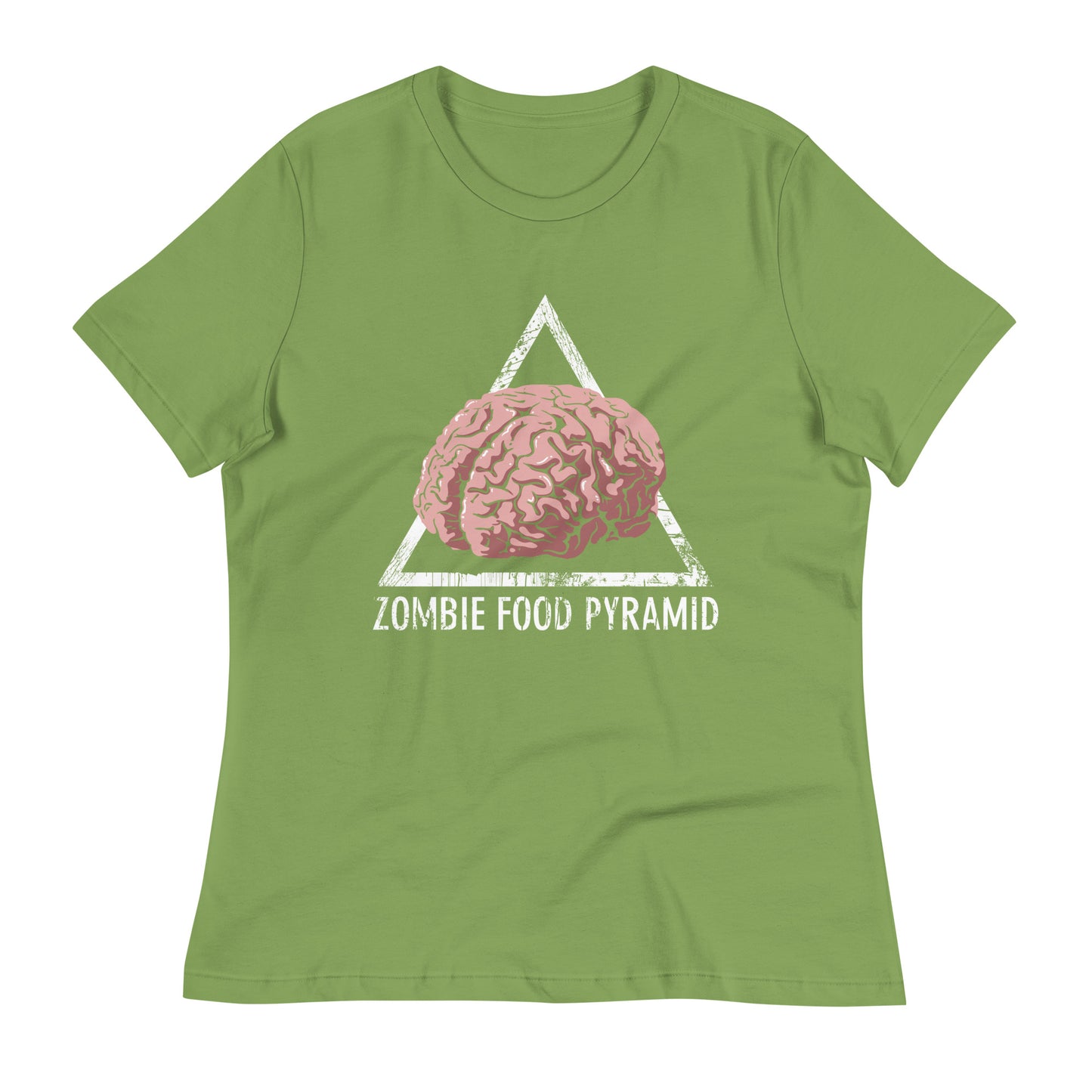 Zombie Food Pyramid Women's Signature Tee – SnorgTees.com