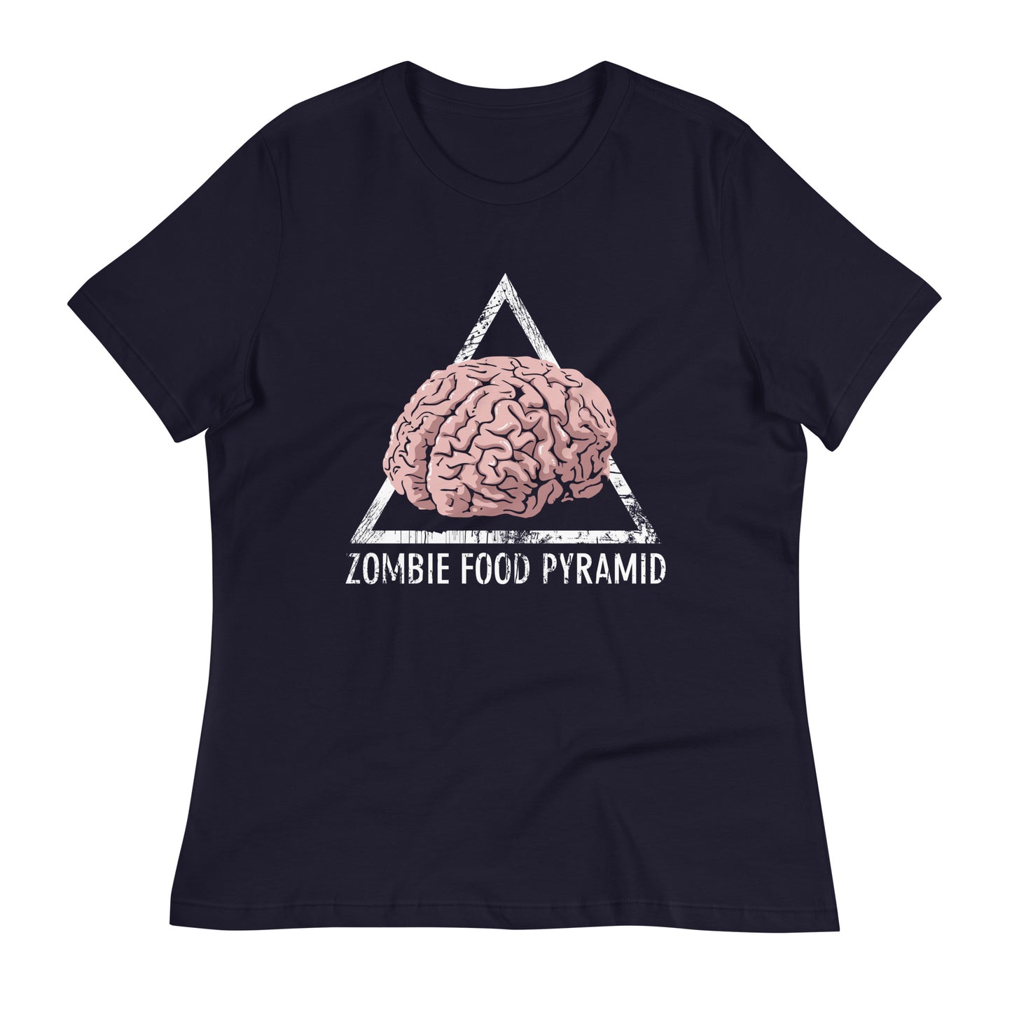 Zombie Food Pyramid Women's Signature Tee – SnorgTees.com