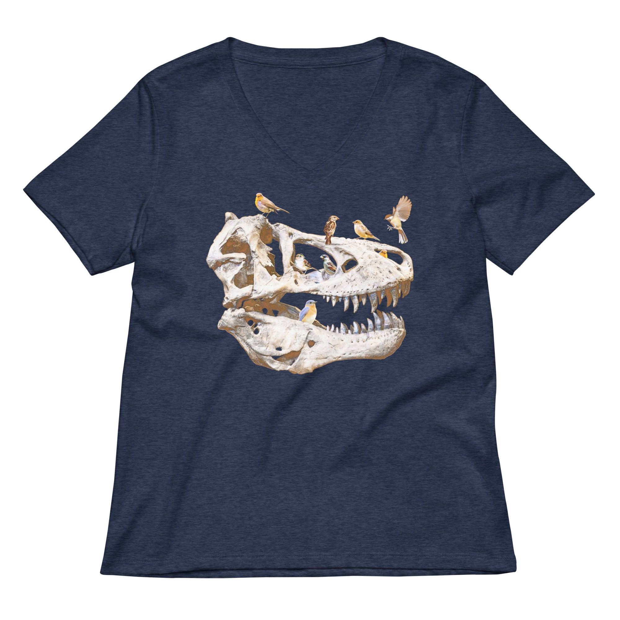 Bird Bones Women's V-Neck Tee – SnorgTees.com